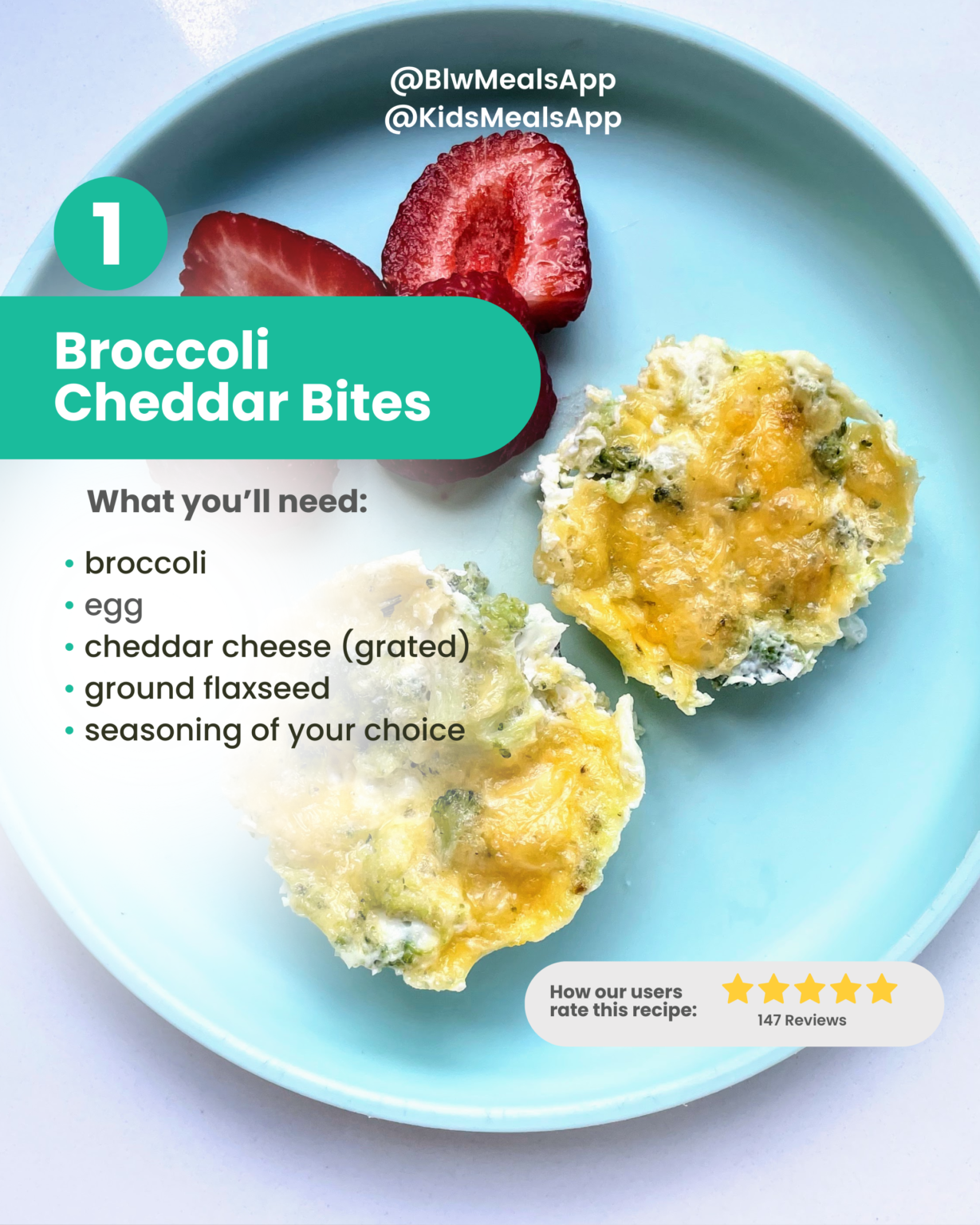 5 Bites for Children (They will love these recipes!)